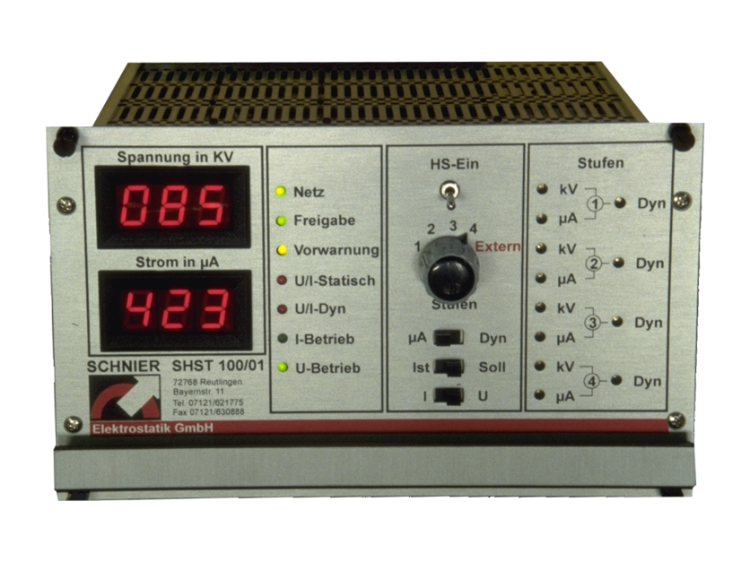 Product discontinued – Schnier Elektrostatik